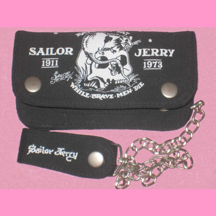 Rats Get Fat Chain Wallet - Garageland