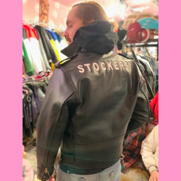 Black Gestapo Leather Jacket - Garageland