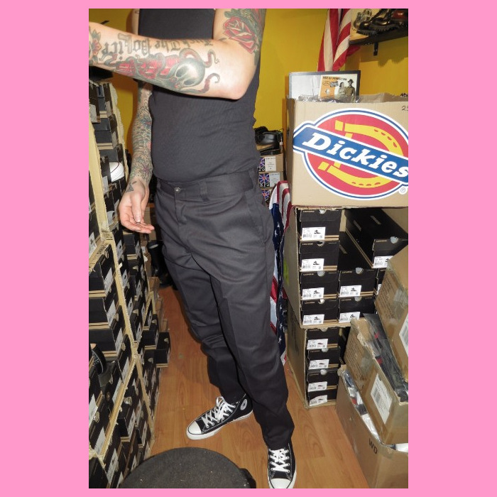 Dickies `67 Industrial Work Pants, Black - Garageland